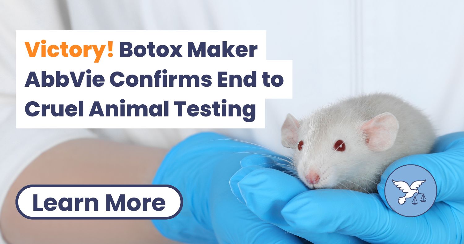 AbbVie Confirms End to Botox Animal Testing - Animal Justice